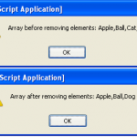 JavaScript Array Remove an Element