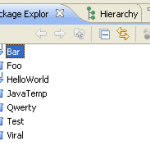 Eclipse Tip: Hide Closed Projects in Eclipse Project Explorer View